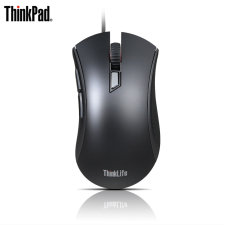 吃鸡好帮手 联想ThinkPad M500光学USB有线游戏鼠 鼠标仅售88.00元_-泡泡网